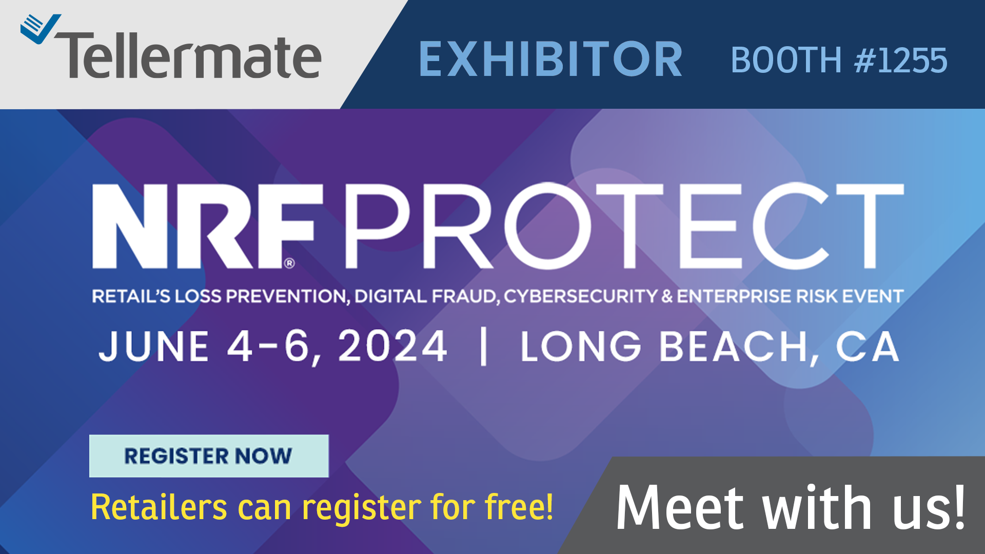 Join us at NRF Protect 2024 - Tellermate USA