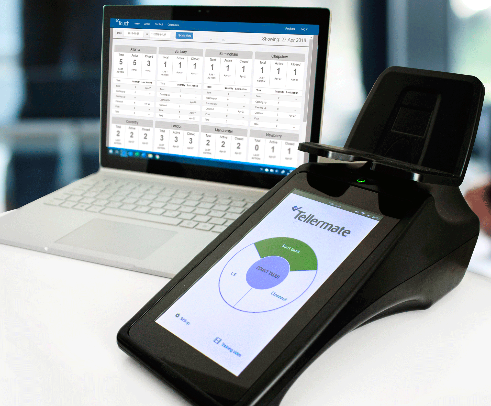 Touch User Guide & Support Documentations - Tellermate UK